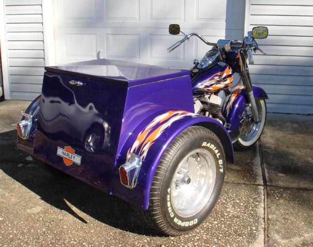 1956 Harley Davidson WLA Servi Car Custom